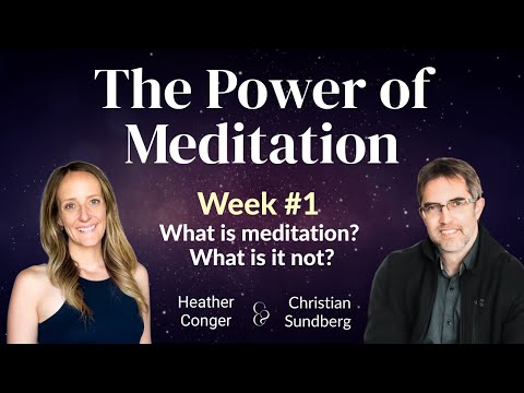 Meditation Workshop with Christian Sundberg- All three sessions now ...