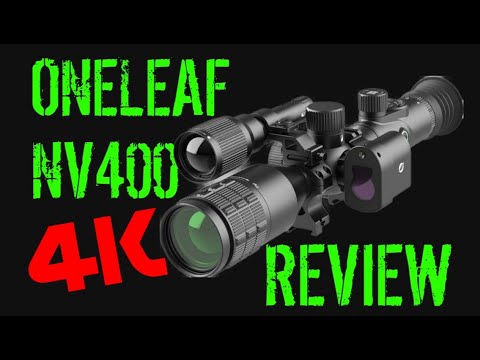 Commander NV400 4-52X 4K Digital Day/Night Vision Riflescope | OneLeaf.ai