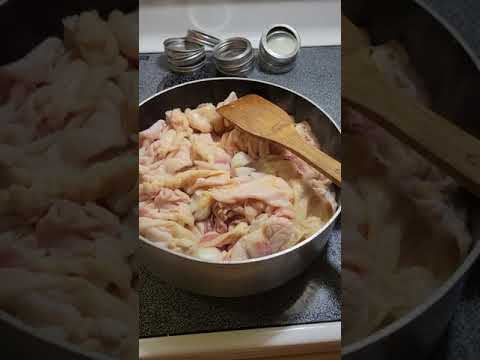 Schmaltz, rendering chicken fat pt.1