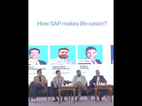 Ankit Khandelwal on How SAP ERP Makes Life Easier | Uneecops Next Customer Roundtable Discussion