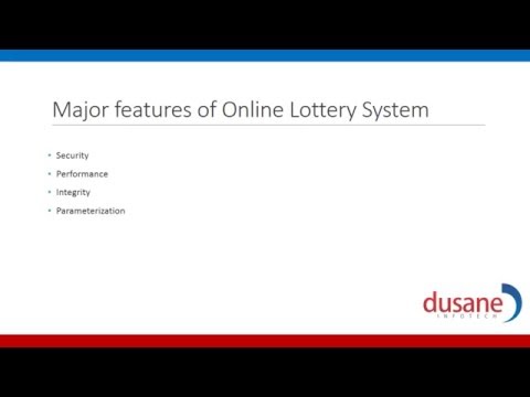 Online Lottery Software