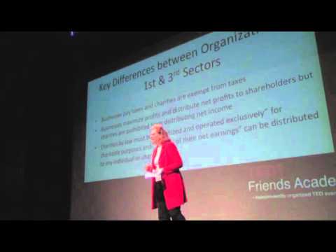 The Future of Charities | Victoria Bjorklund | TEDxFriendsAcademy