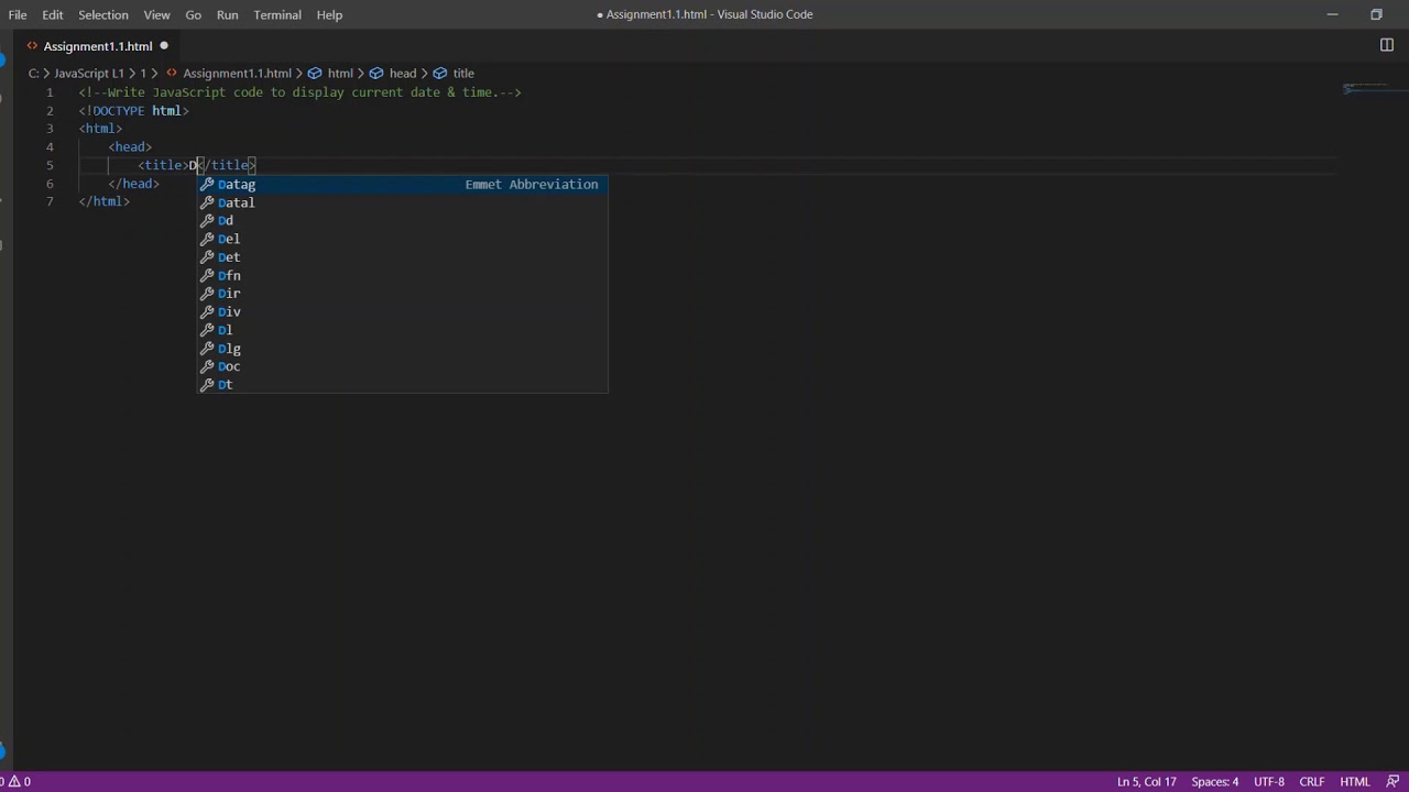 Current Date & Time | JavaScript