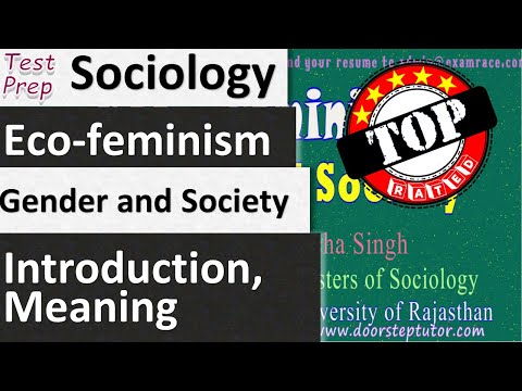 Eco Feminism: Gender and Society (Sociology)