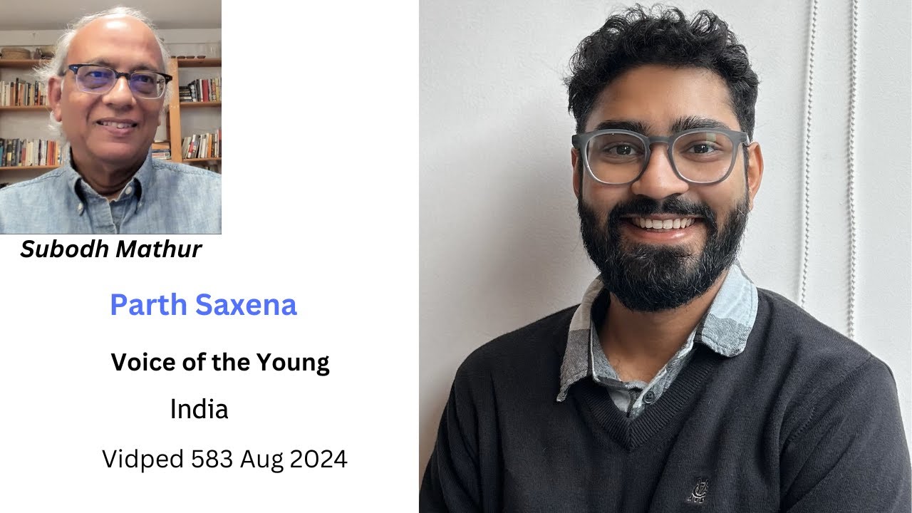 Parth Saxena India Voice of the Young Vidped 583 August 2024