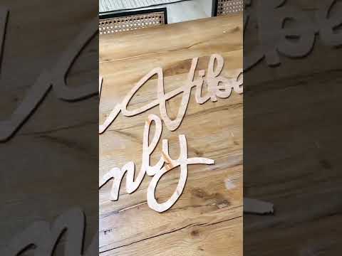 DIY Good Vibes Only Sign // Me & Mr. Jones