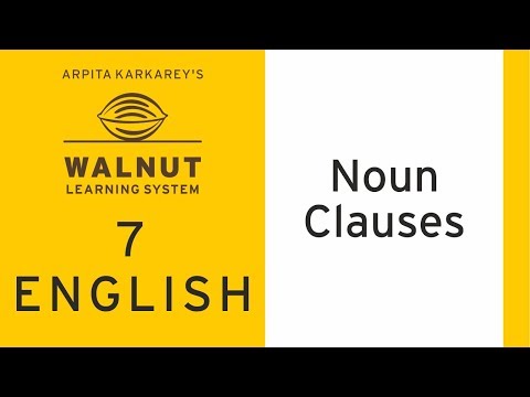 7 English - Noun Clauses