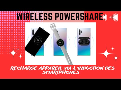 Samsung; Iphone : Recharge appareil via induction des smartphones