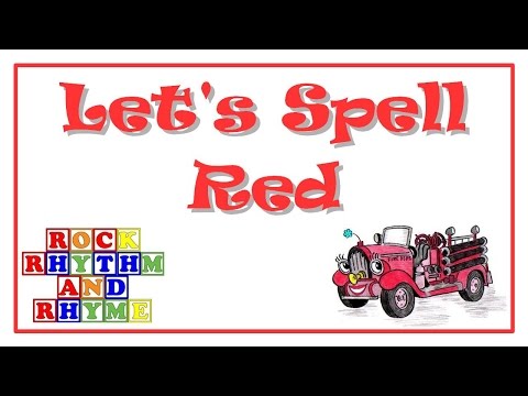 Color Songs - Let's Spell Red