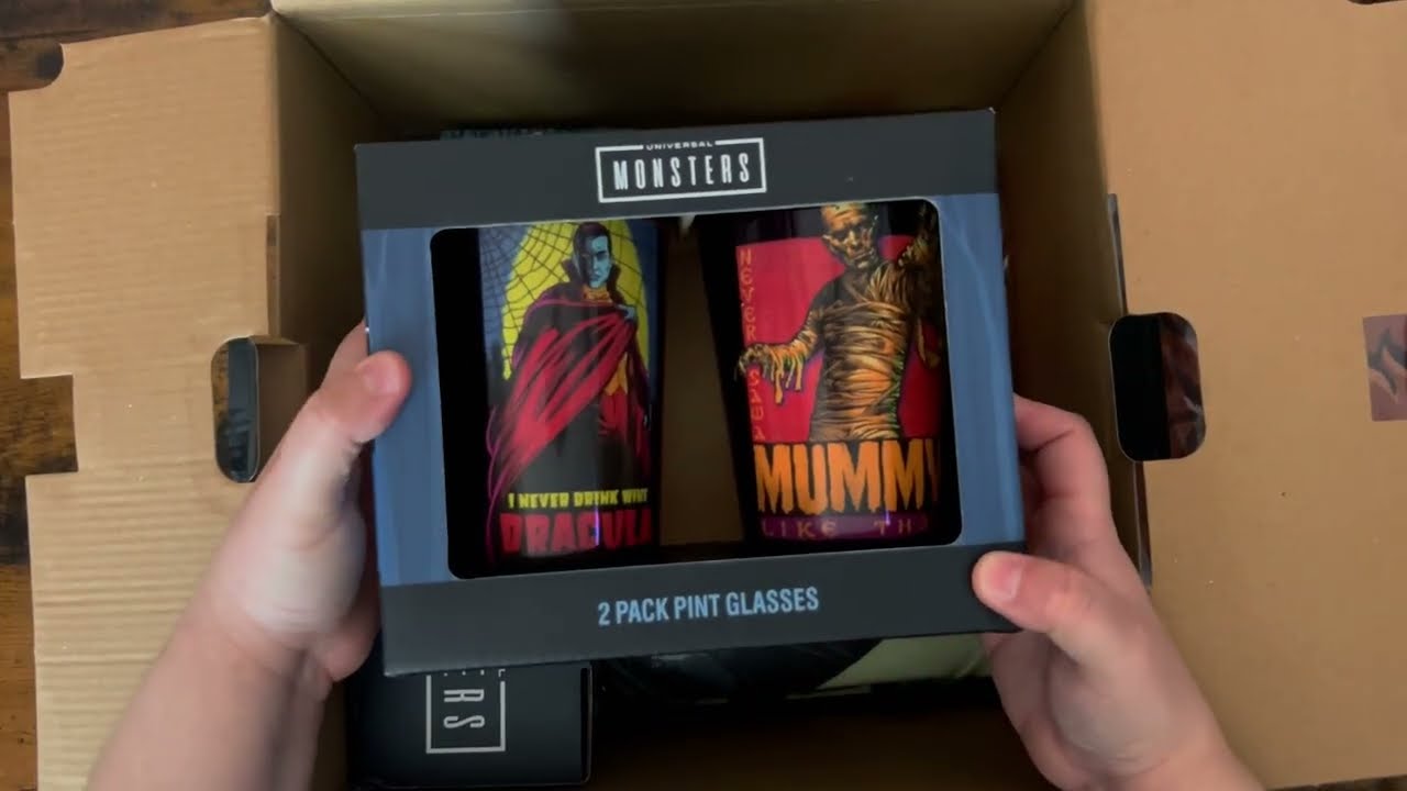 31 Days of Halloween- Day 29 Universal Monsters from Stylin Boxes