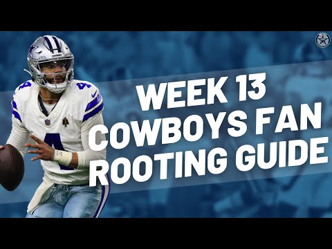 Dallas Cowboys Week 13 Rooting Guide | Blogging The Boys