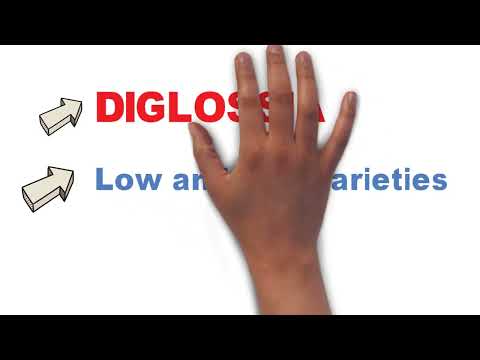 Sociolinguistics: Diglossia (Summary) Definition, Examples S5