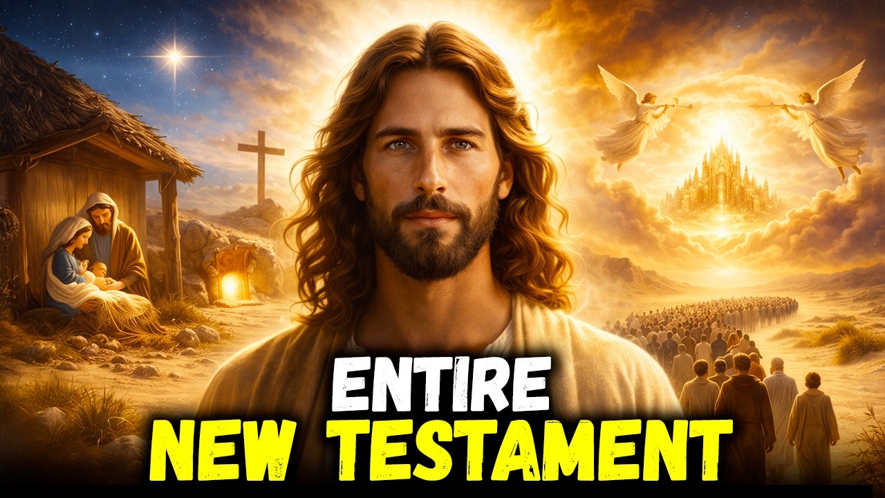The ENTIRE New Testament in One Video (Birth of Jesus to the End of the World)