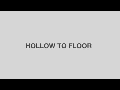 How to take your measurements : Hollow to Floor