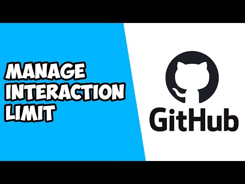 How To Manage Interaction Limit on Github