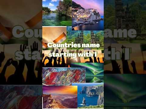 Countries Name starting with 'I'