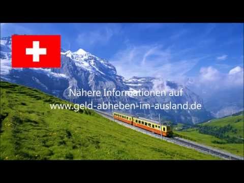Geld abheben in der Schweiz