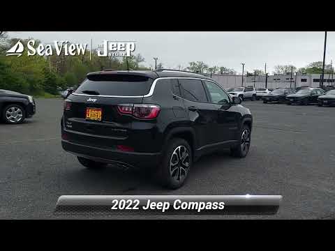 New 2022 Jeep Compass Limited, Ocean Township, NJ J220418