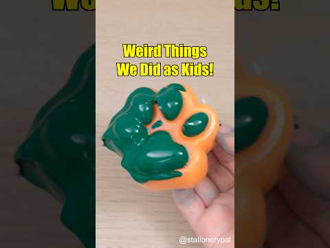 Weird Things We Did as Kids! #shorts