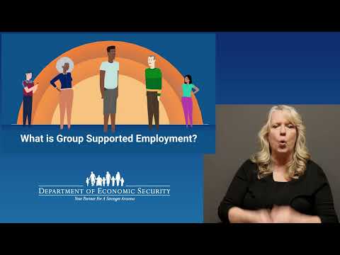 What is Group Supported Employment (ASL)