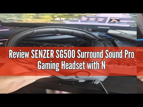 Review SENZER SG500 Surround Sound Pro Gaming Headset with Noise Cancelling Microphone - Soft Memory