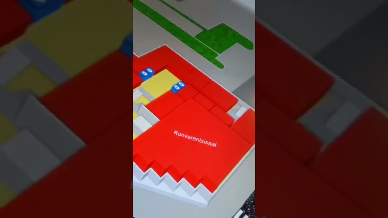 3D wayfinding maps with touch enabled