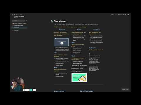 Storyboard Template Walkthrough