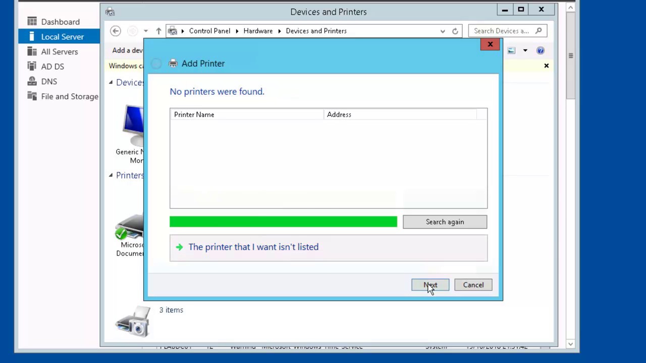 Configure Print and Document Services