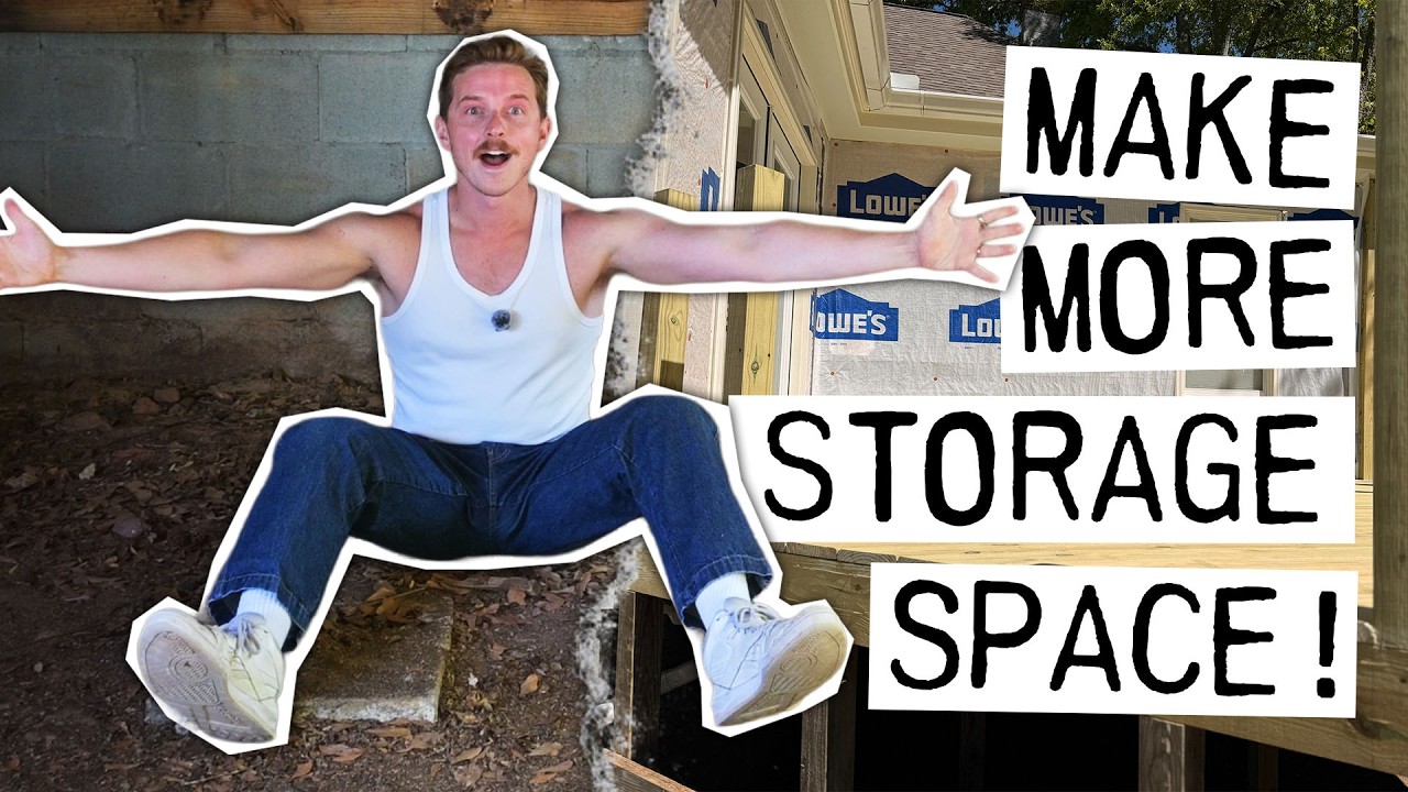 This Under Deck Drainage System Gave Me WAY More Storage!