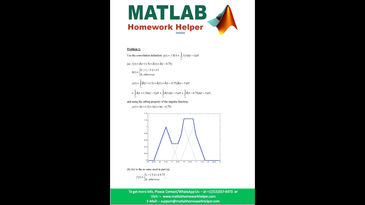 Matlab Homework Solution