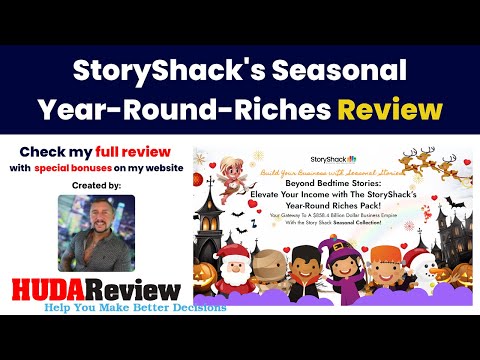 StoryShack's Seasonal Year-Round-Riches review | Demo | Bundle | Huge Bonus | Discount Coupon