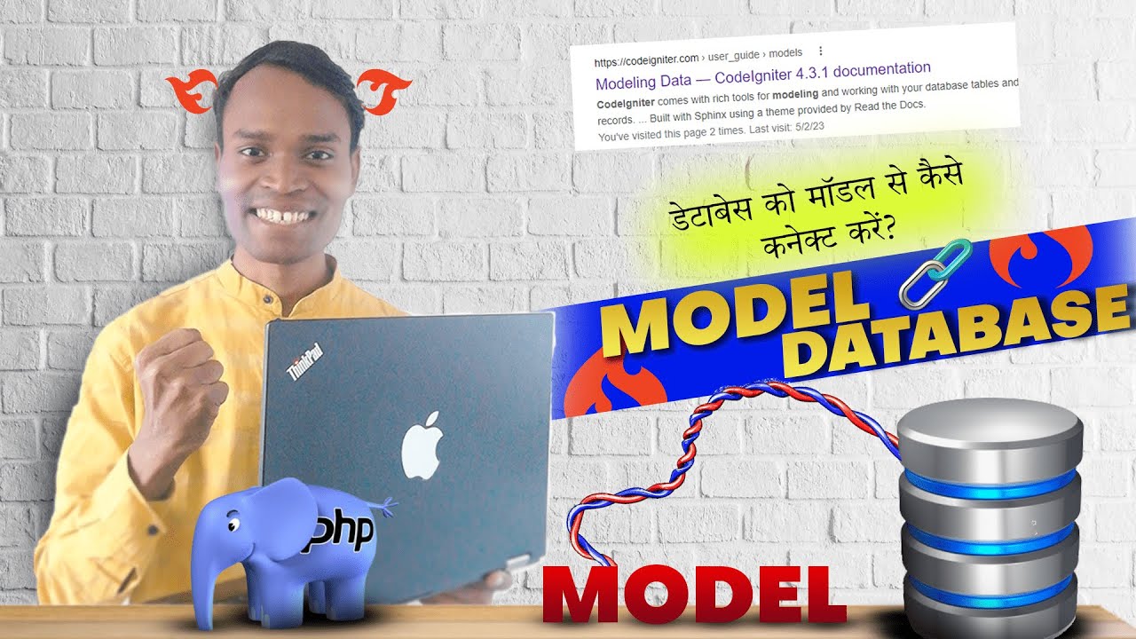 Codeigniter 4 Database Connection With Model | How to connect database to Model | How to fectch data
