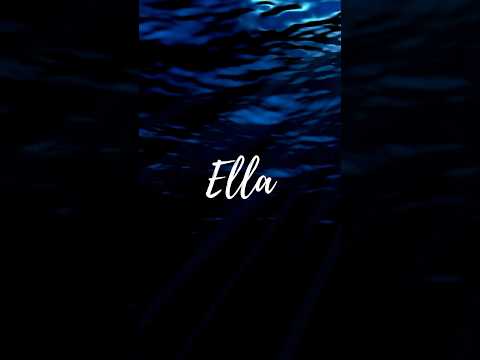 Ella - the meaning of your name. The positive within you and the potential you hold. #Ella #Name