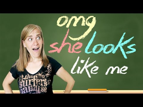 German Lesson (108) - OMG! She looks like me! - ähnlich - sich ähneln - Ähnlichkeit - B1/B2
