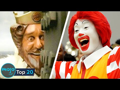 Top 20 Fast Food Mascots