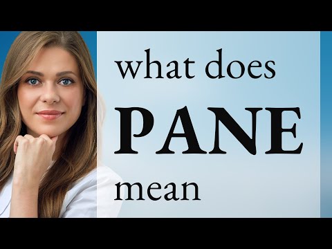 Pane • PANE meaning
