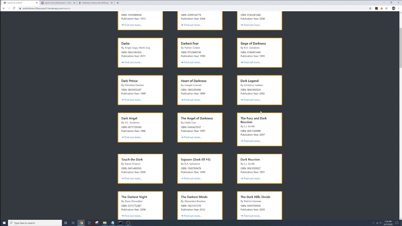 CS50 Web Programming with Python and JavaScript Project 1 Demo
