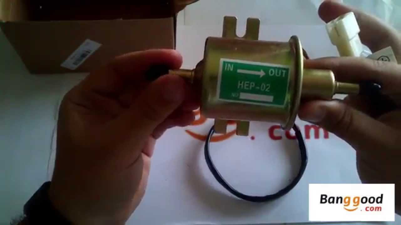 Bomba de combustible 12v / 12V Electric Fuel Pump Diesel Petrol\ banggood.com