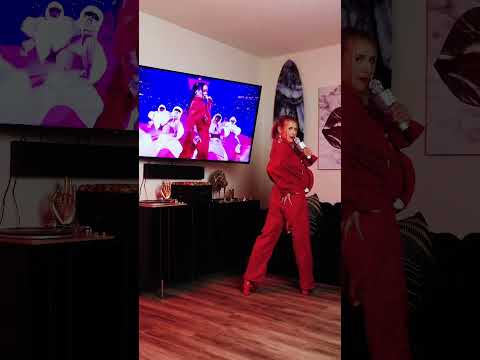 Rihanna Super Bowl TV Remake😱- Montana Tucker #shorts #youtubeshorts #rudeboy #rihanna #dance