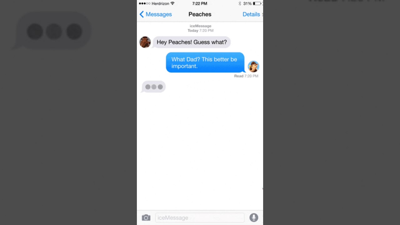 Manny Texting Peaches