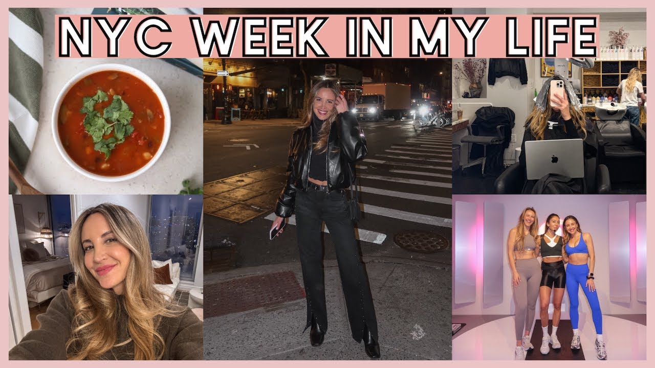 [VLOG] Week in My Life in NYC: Pilates Training, Apartment Reset, Influencer Events & Vegan Chili