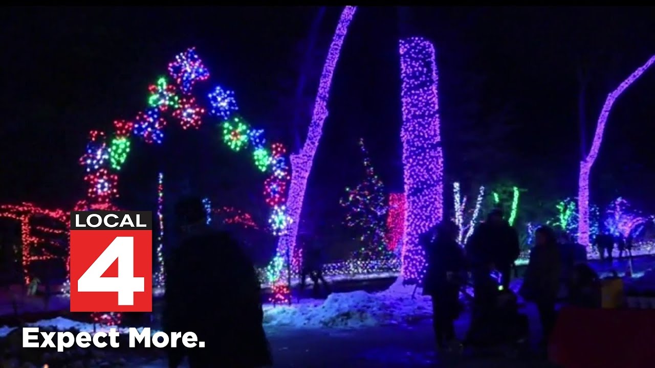 Detroit Zoo lights up for the holidays with 'Wild Lights'