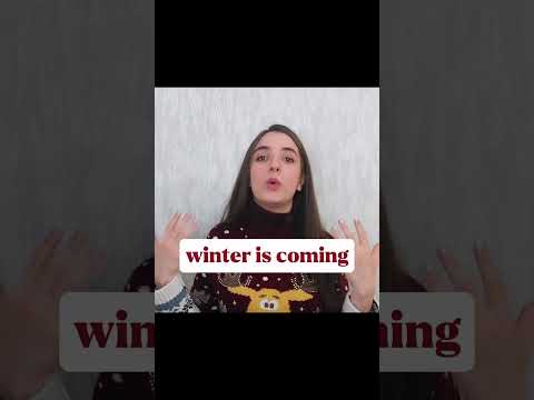 Winter is coming meaning-Winter idioms #shorts #english #winteriscoming