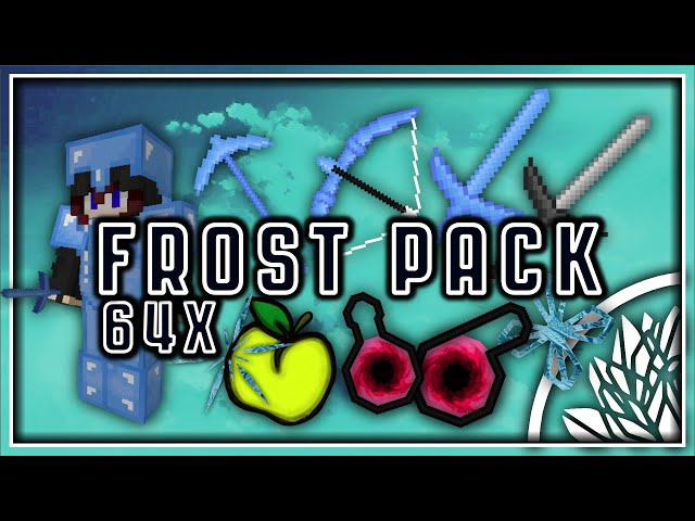 FrostPack V.2 (Blue x64x) Minecraft Texture Pack