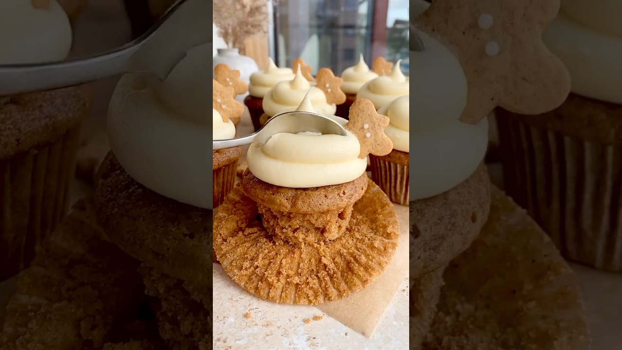 Gingerbread Cupcakes