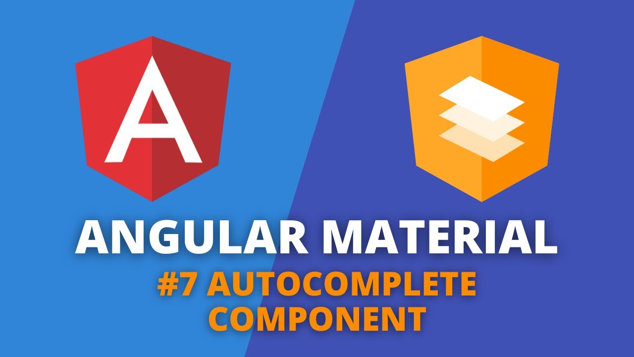Angular Material #7 - Autocomplete Component