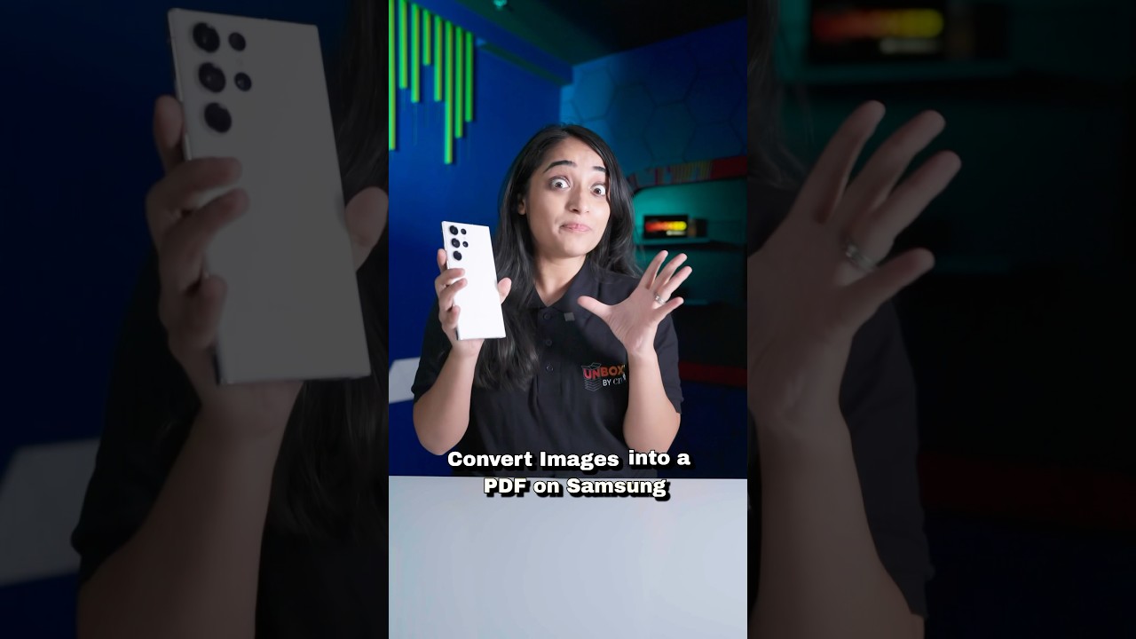 Simple hack to make PDFs from Images on Samsung phones 😮 | Tips & Tricks