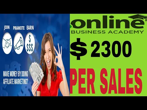 HOW TO MAKE $6000+ FROM ONLINE BUSINESS ACADEMY AFFILIATE IN 2023/ BEST SIDE HUSTLE $560 PER DAY