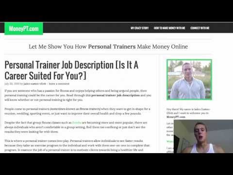 Personal Trainer Job Description
