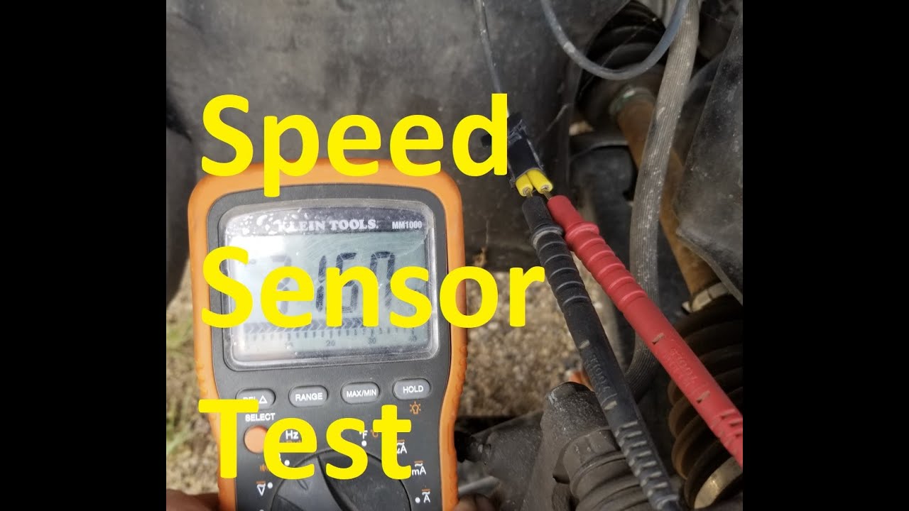 How to Test a Passive Wheel Speed Sensor with a Multi Meter